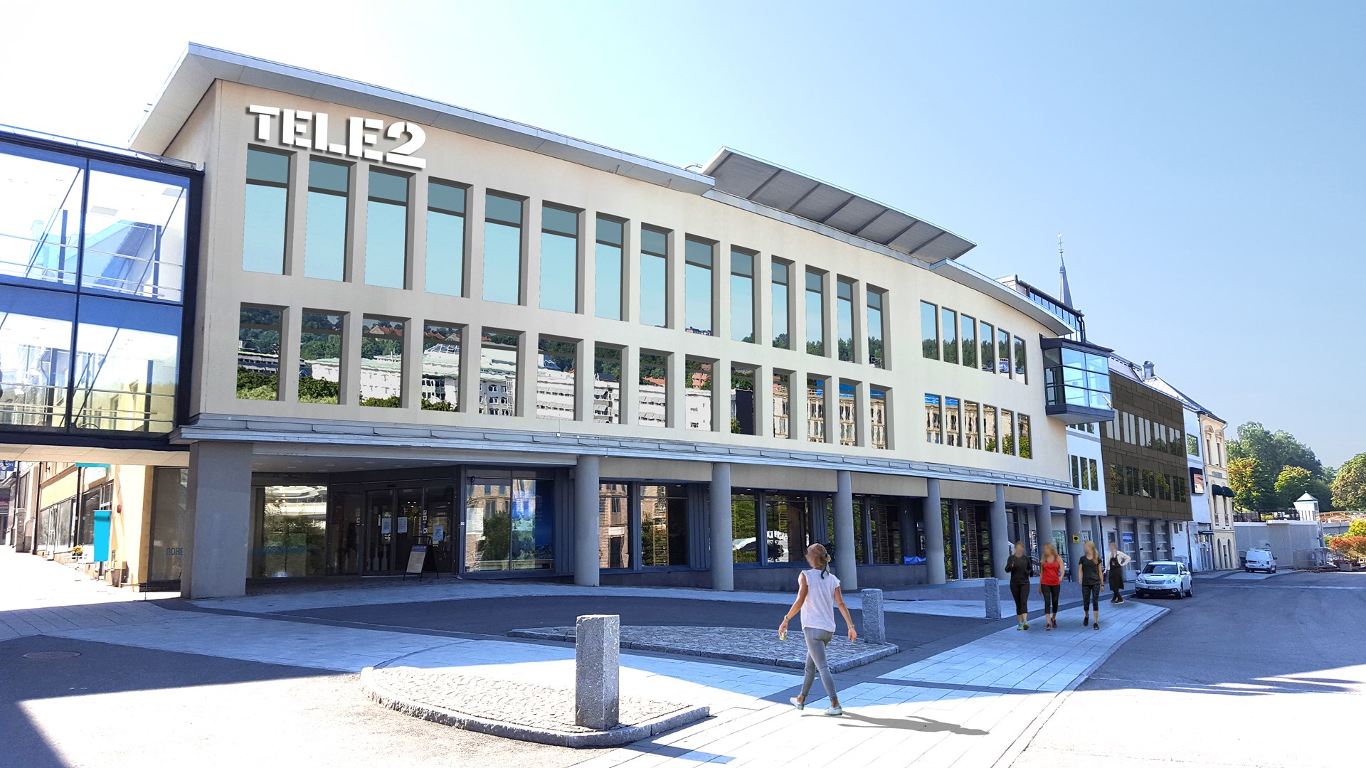 Färdigställt: Modernt kundservicecenter till Tele2 i In:gallerian - Diös